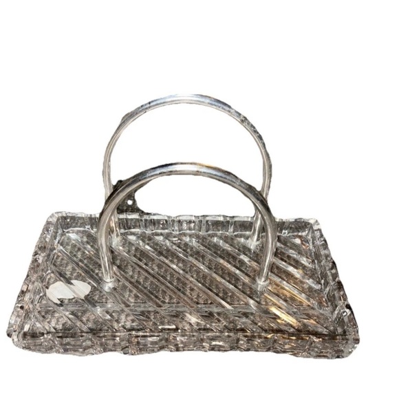 Accents | Vintage Beveled Glass Letter Holder Envelope Desk Stand Mcm ...